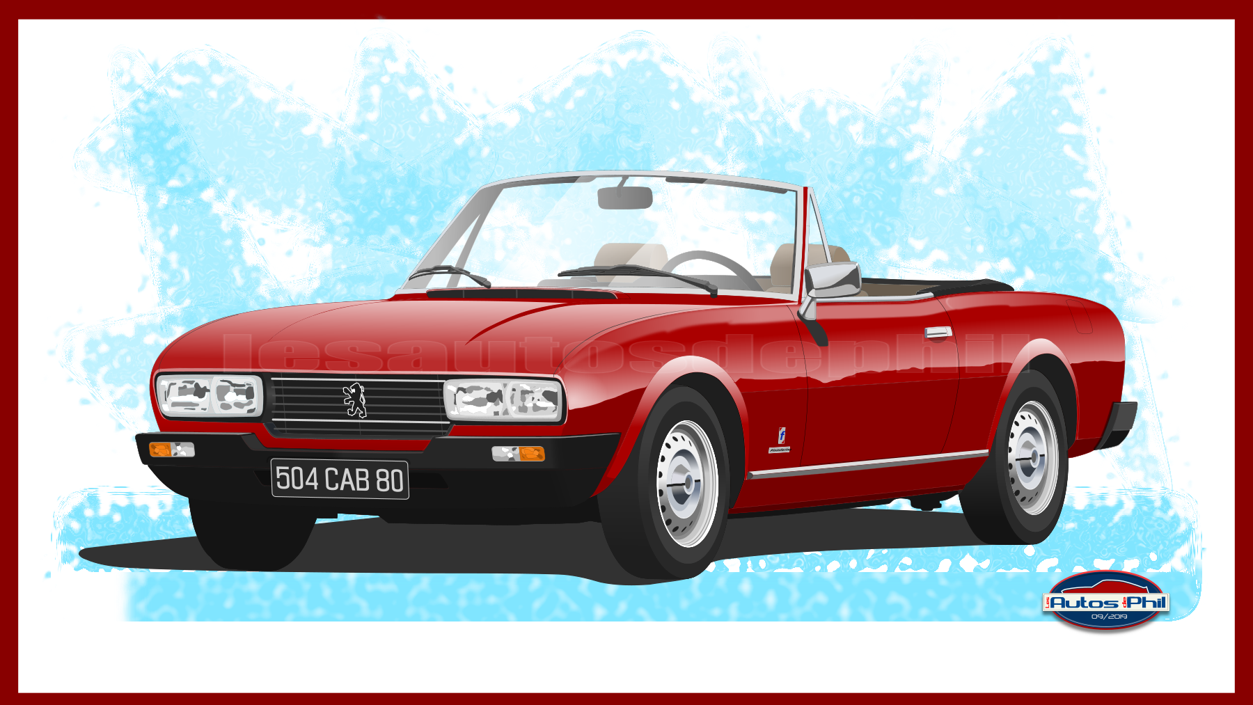 504 coupé et cabriolet, l’icône de Peugeot – Les Autos de Phil