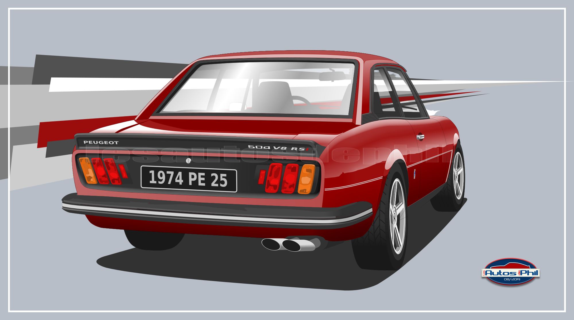 504 coupé et cabriolet, l’icône de Peugeot – Les Autos de Phil
