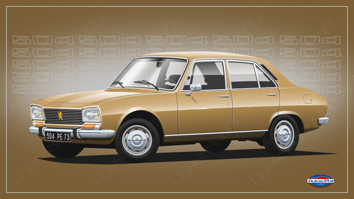 Peugeot 504, bourgeoise et mondiale – Les Autos de Phil