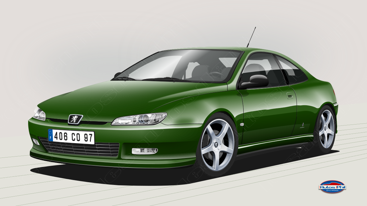 Peugeot 406 Coupé, l’Italie au service de la France – Les Autos de Phil