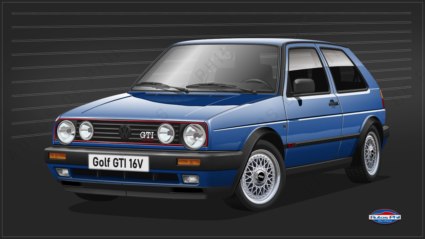 Volkswagen Golf GTI 2, le mythe continue – Les Autos de Phil