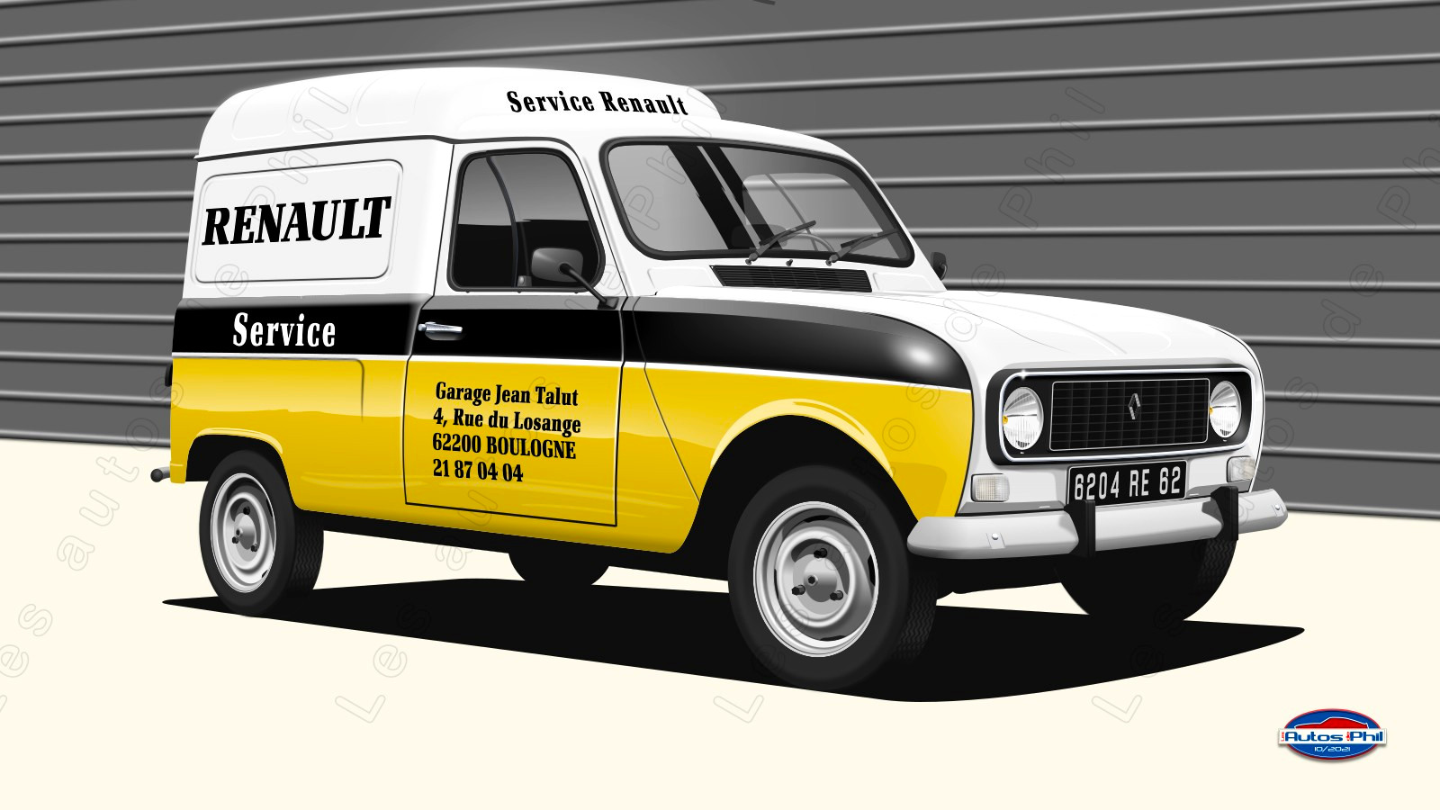 Renault 4 Fourgonnette, une utilitaire de grande série – Les Autos de Phil
