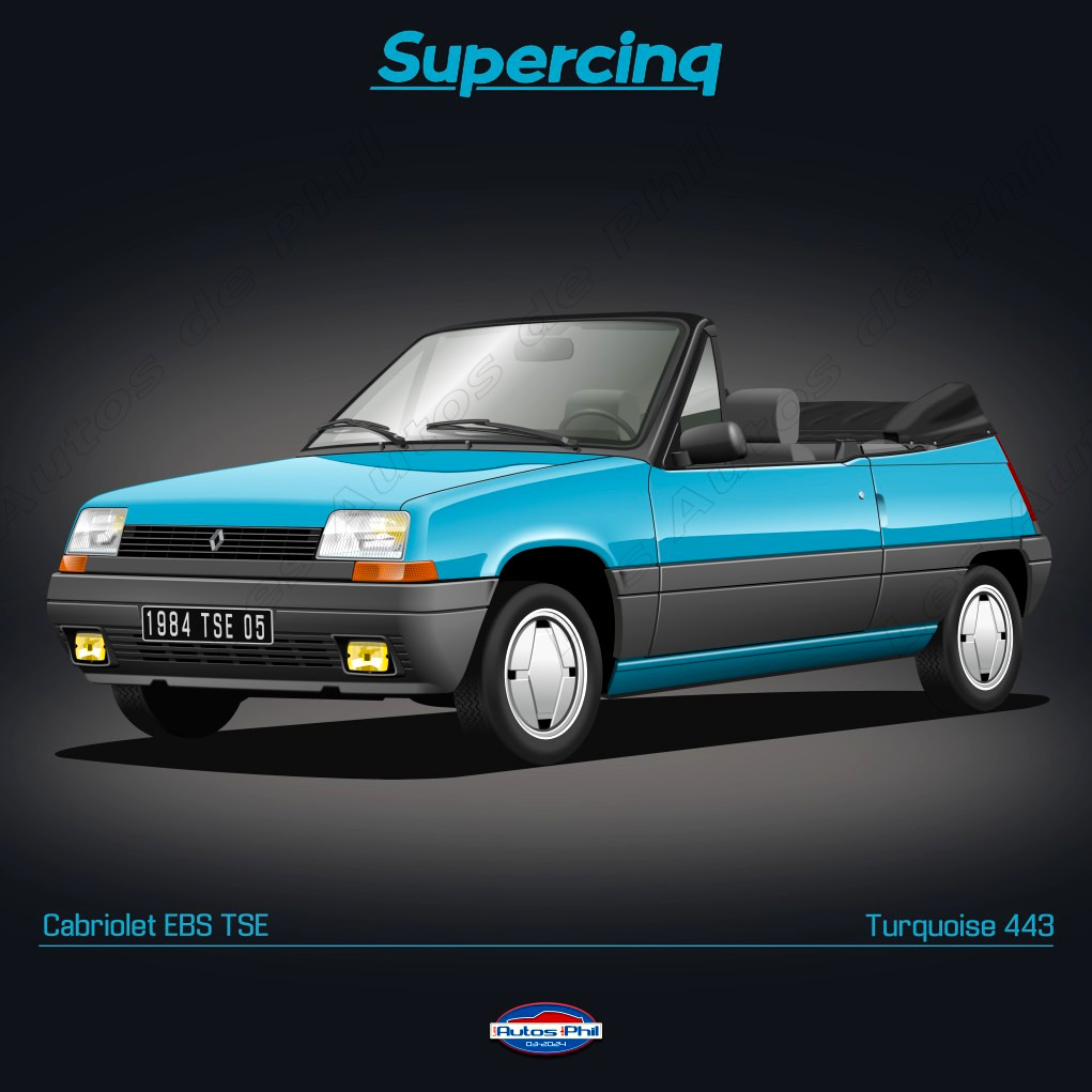 Renault Supercinq Cabriolet et Belle-Île, quand les petits ...